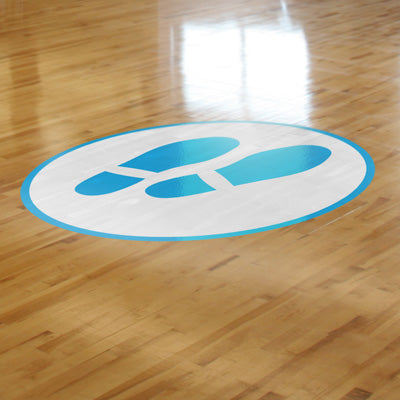 School Indoor Floor Signage — SG World