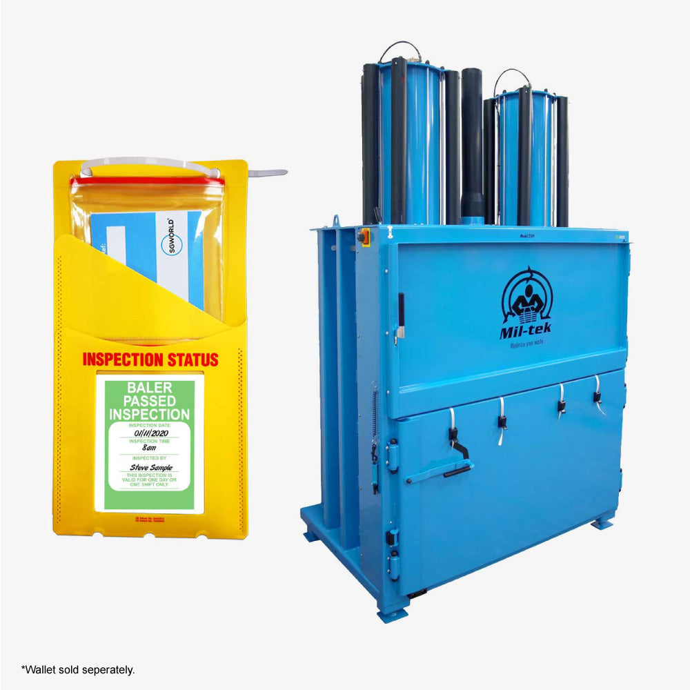 Baler Pre-Use Visual Inspection Checklist (pad of 30) | SG World
