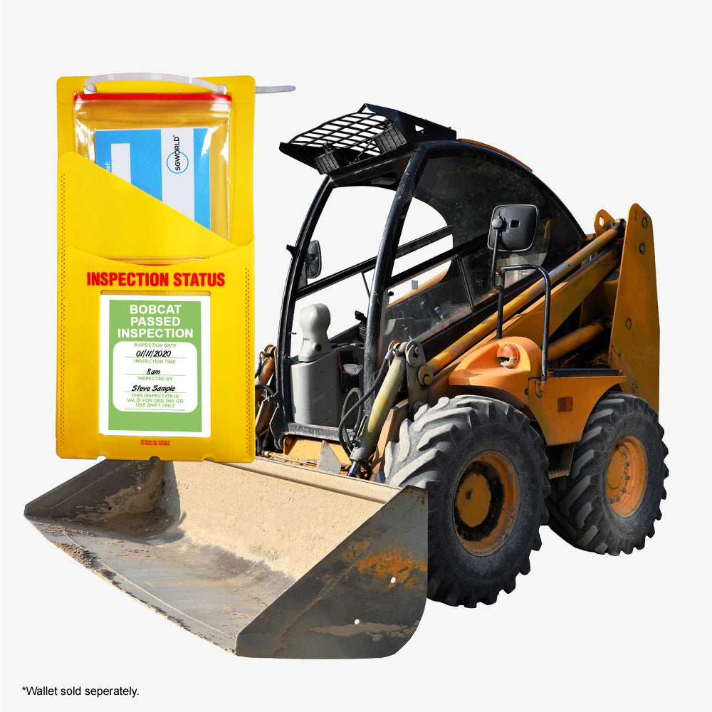 Bobcat Pre-Use Visual Inspection Checklist (Pad of 30) | SG World