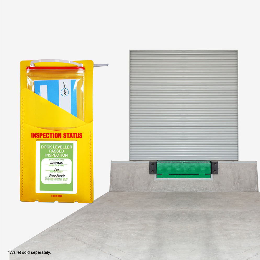 Dock Leveller Pre-Use Visual Inspection Checklist (pad of 30) | SG World