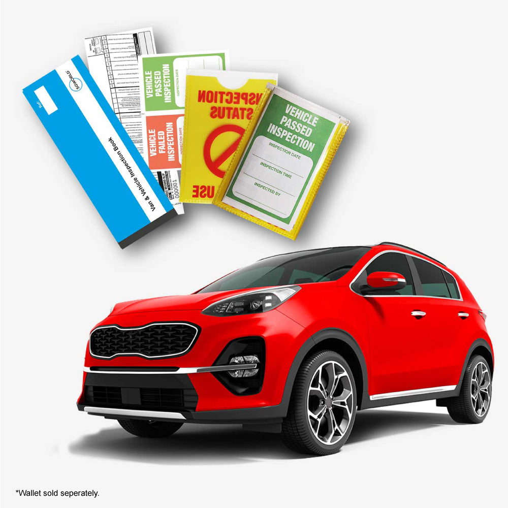 Fleet Vehicle Pre-Use Visual Inspection Checklist (Pad of 30) | SG World