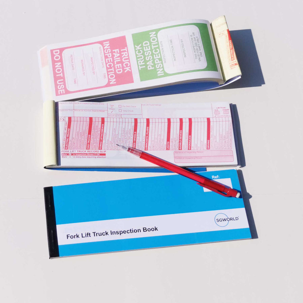 Pre-Use Safety Inspection Checklists — SG World