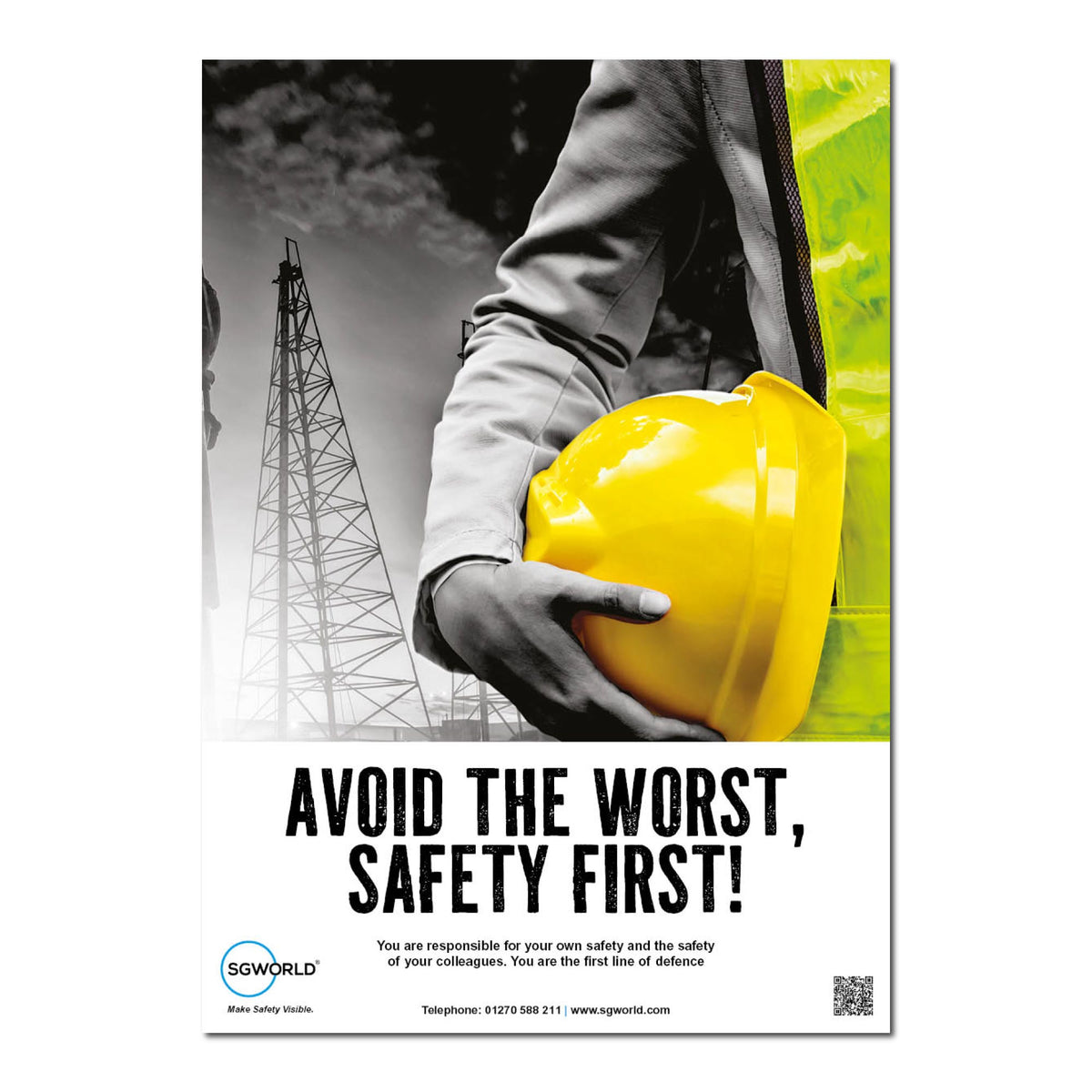 Avoid The Worst, Safety First - Poster — SG World