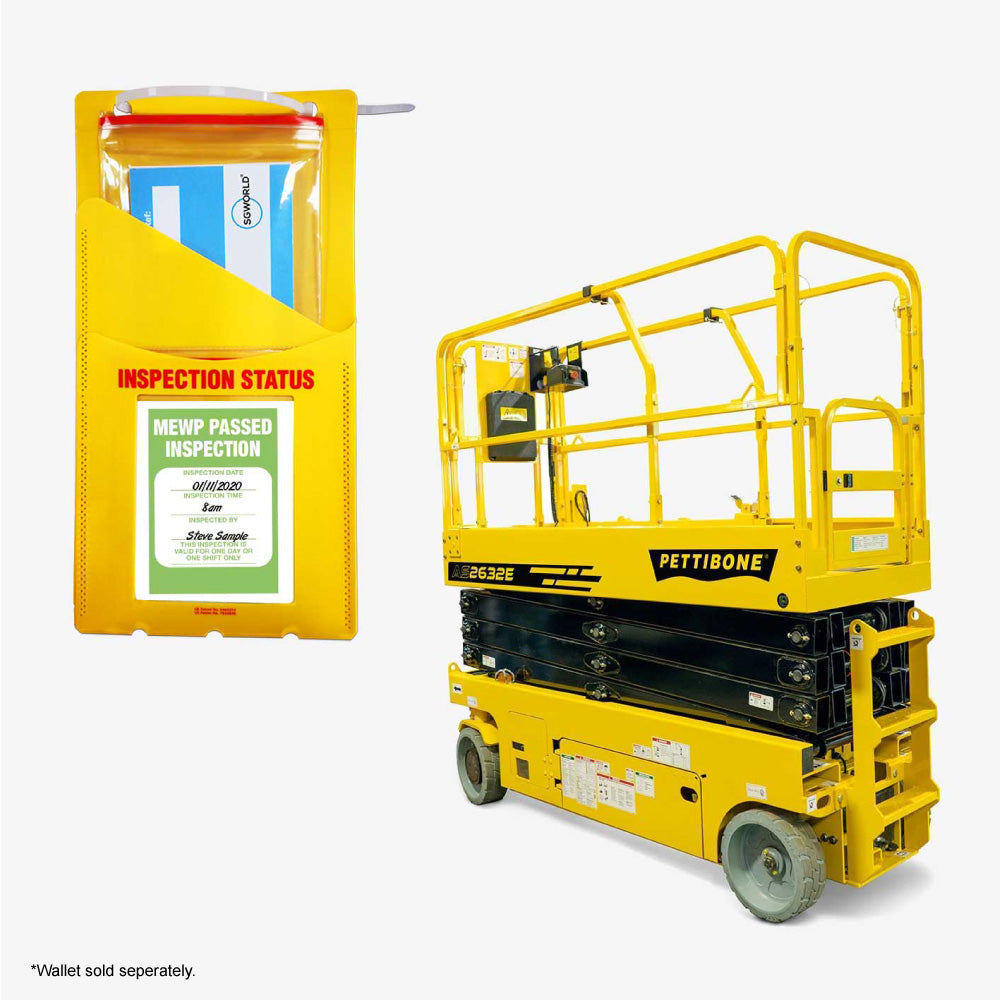 MEWP Pre-Use Visual Inspection Checklist (Pad of 30) — SG World