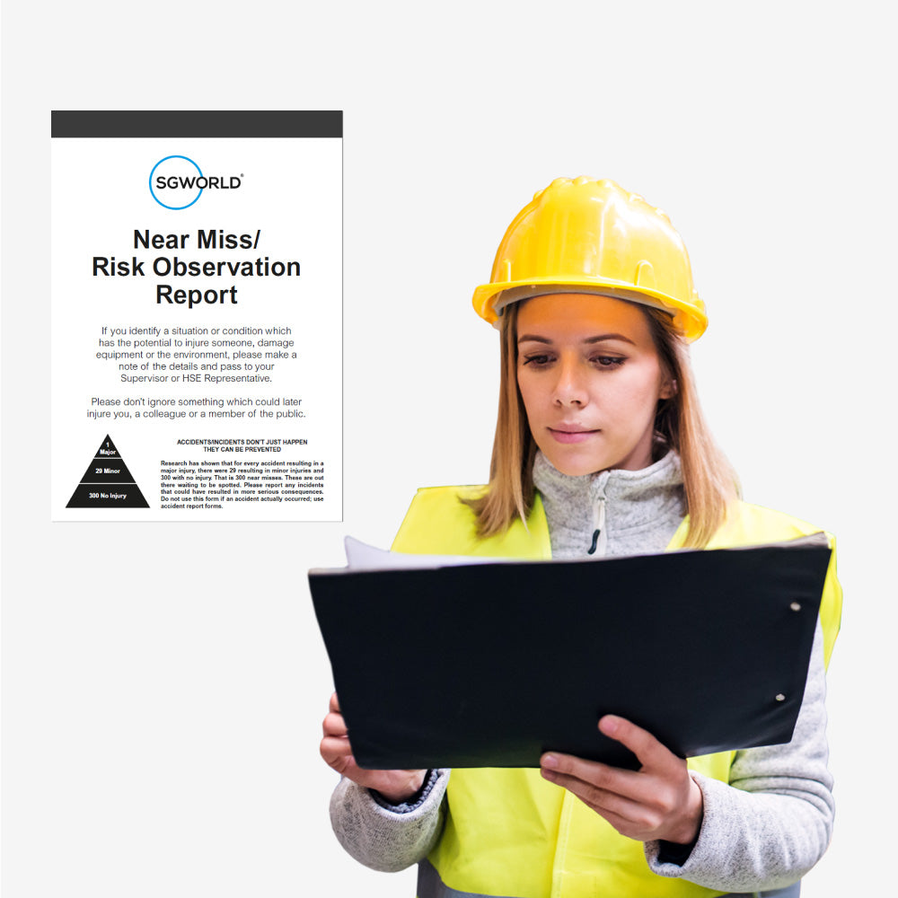 Near Miss Report Book | SG World