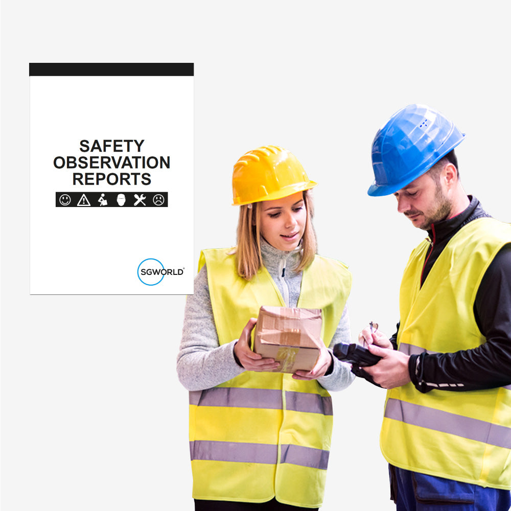 Safety Observations Report Book (pad of 100) | SG World