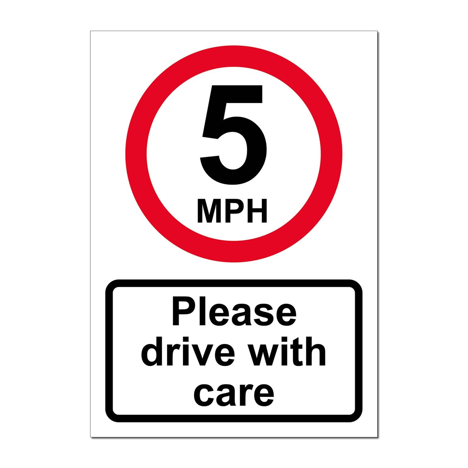 Ice Warning Flashing LED Safety Sign | SG World