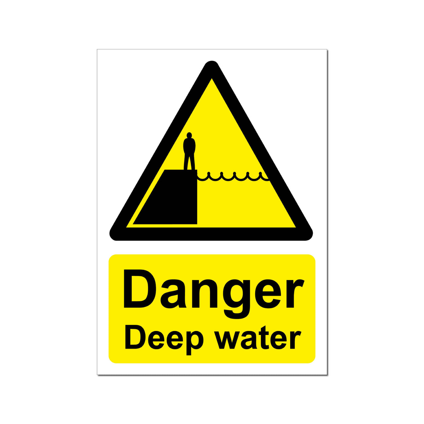 Caution Deep Water Safety Sign | SG World