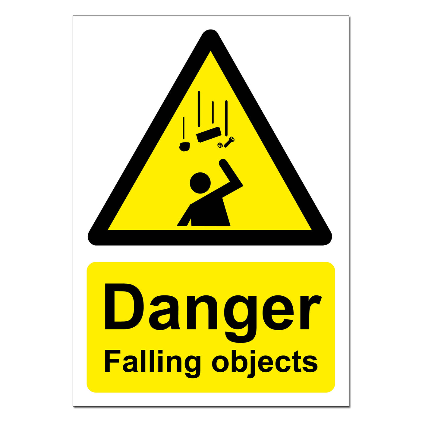 Caution Falling Objects Safety Sign | SG World