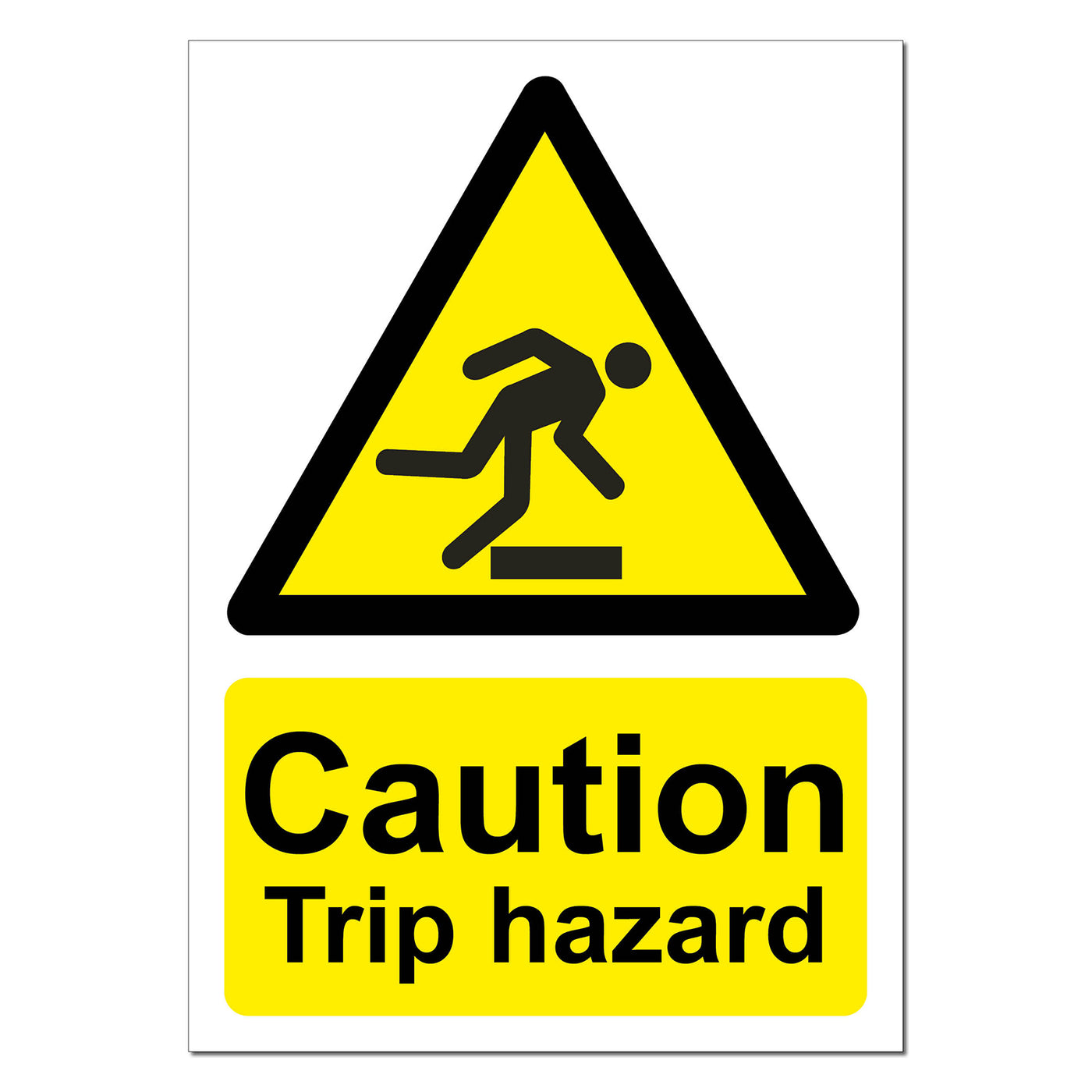 Caution Trip Hazard Safety Sign | SG World