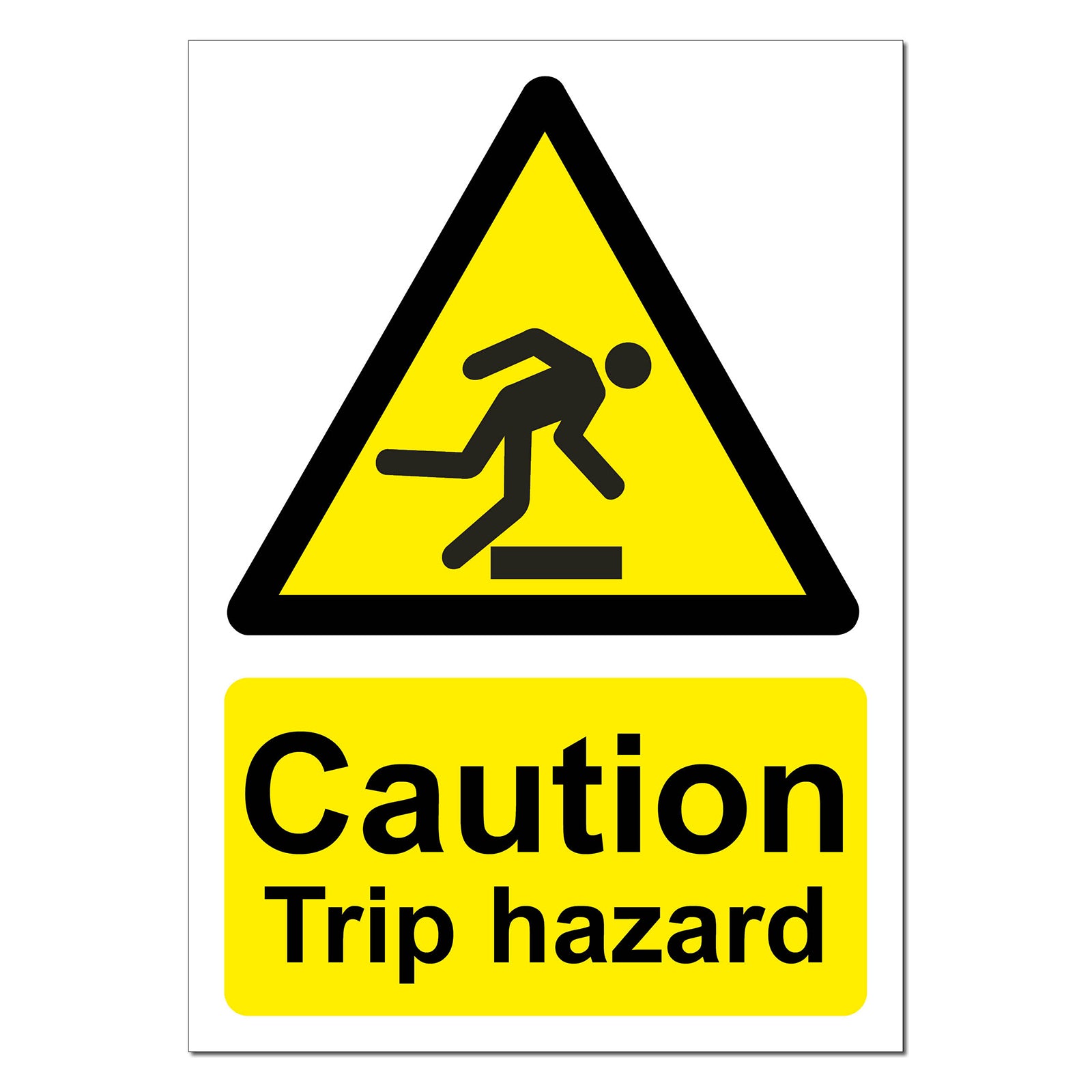 Caution Trip Hazard Safety Sign | SG World
