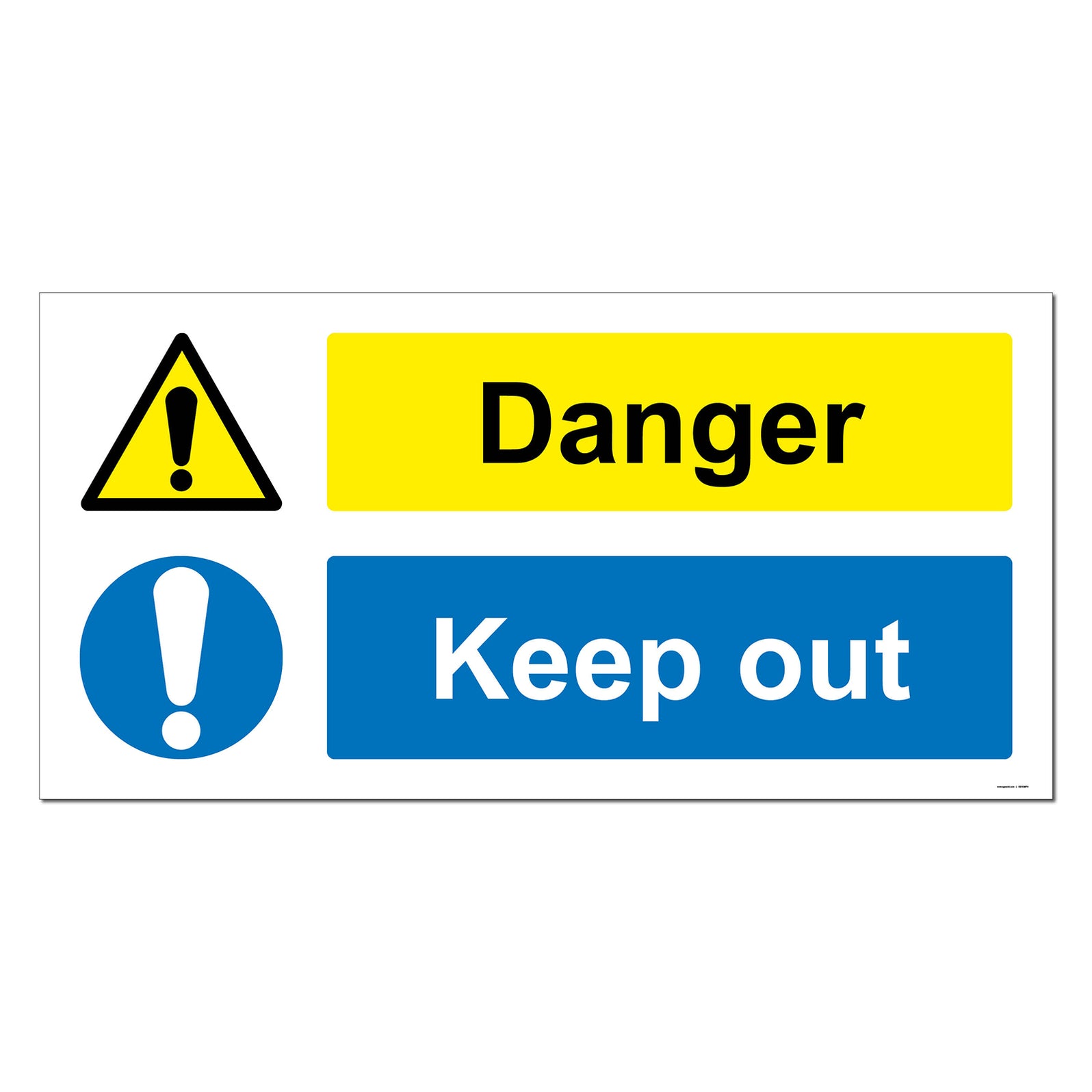 Danger Keep Out Safety Sign | SG World