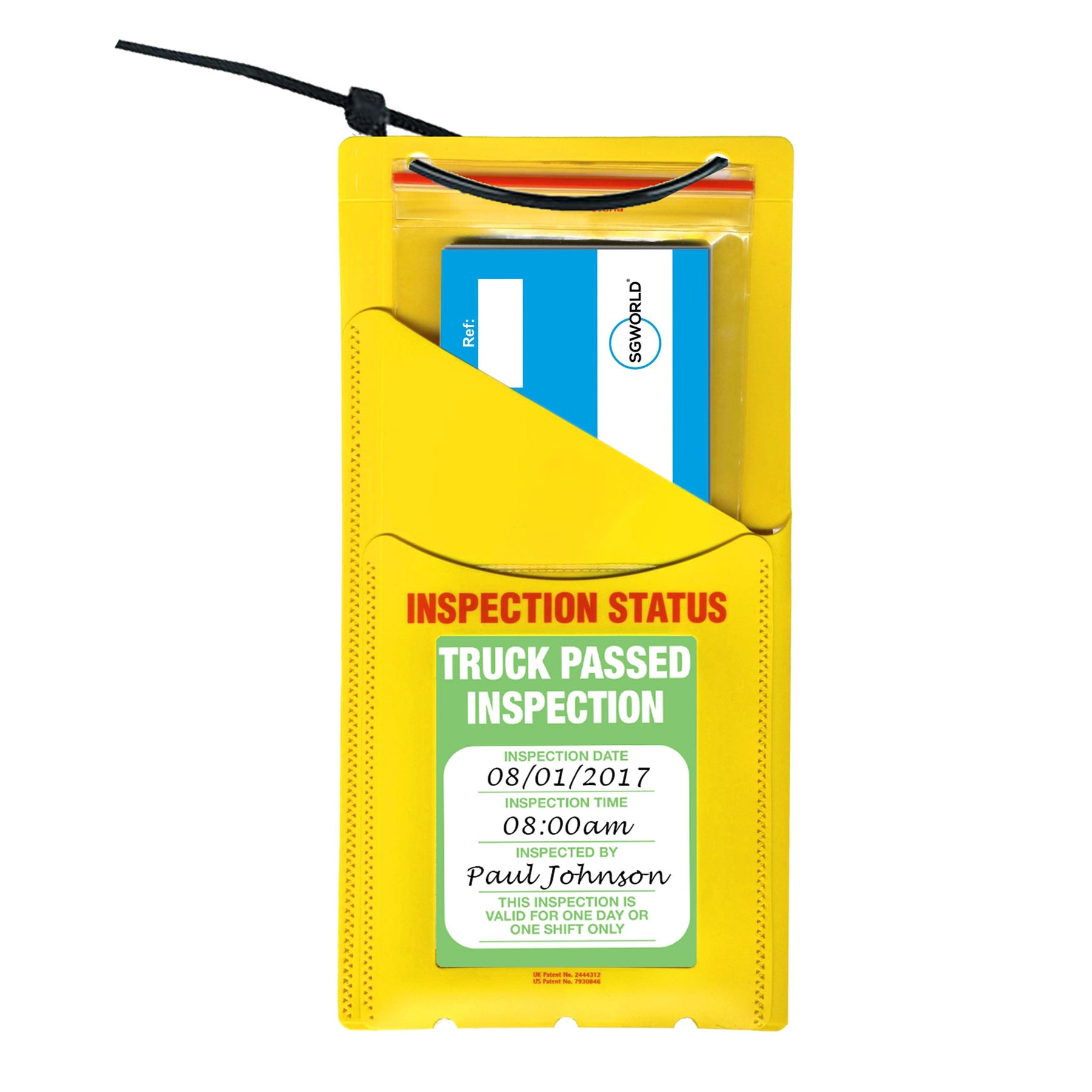 Fork Lift Truck Pre-Use Visual Inspection Checklist (Pad of 30) | SG World