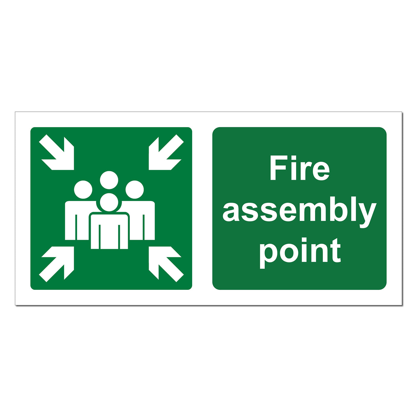 Fire Assembly Point Safety Sign | SG World