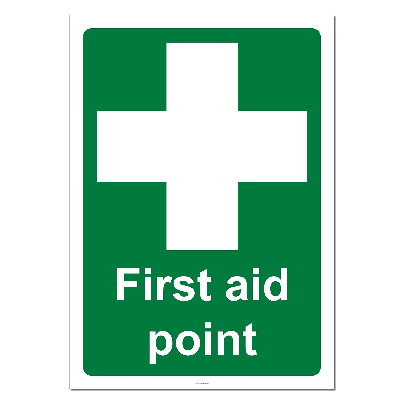 First Aid Point Safety Sign | SG World