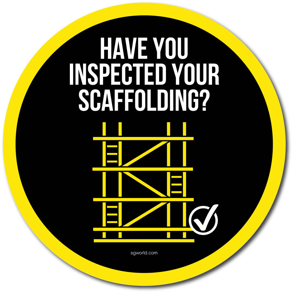 Inspection Safety Signage — SG World