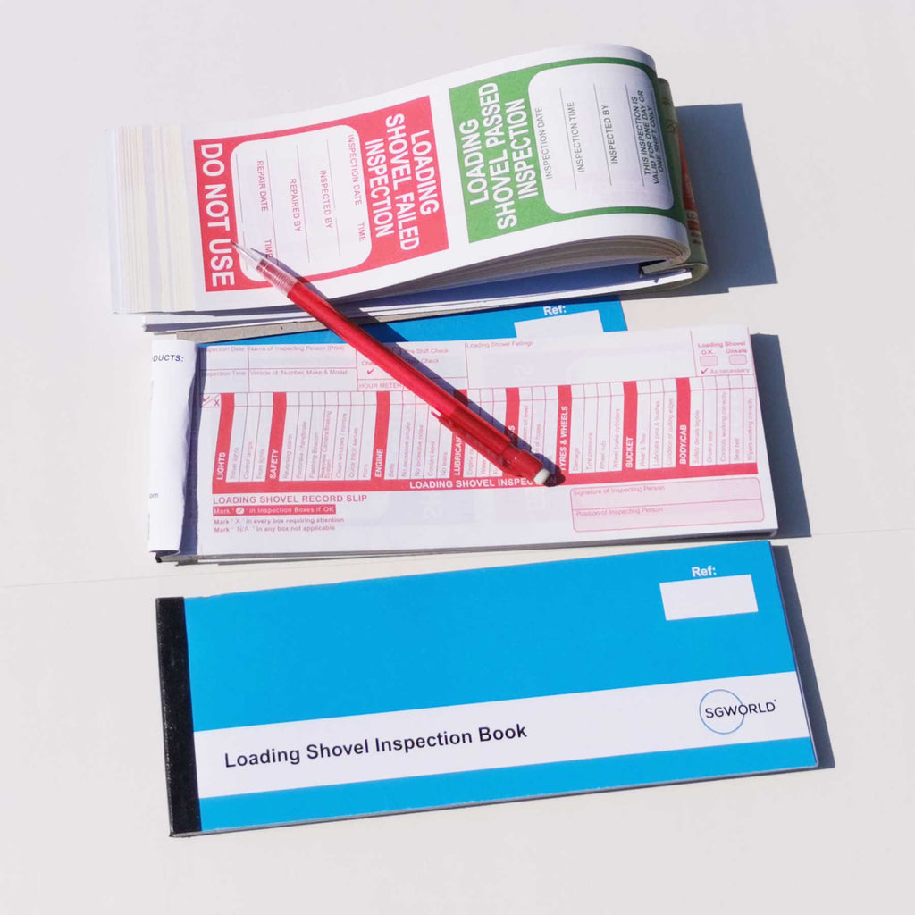 Pre-Use Safety Inspection Checklists — SG World