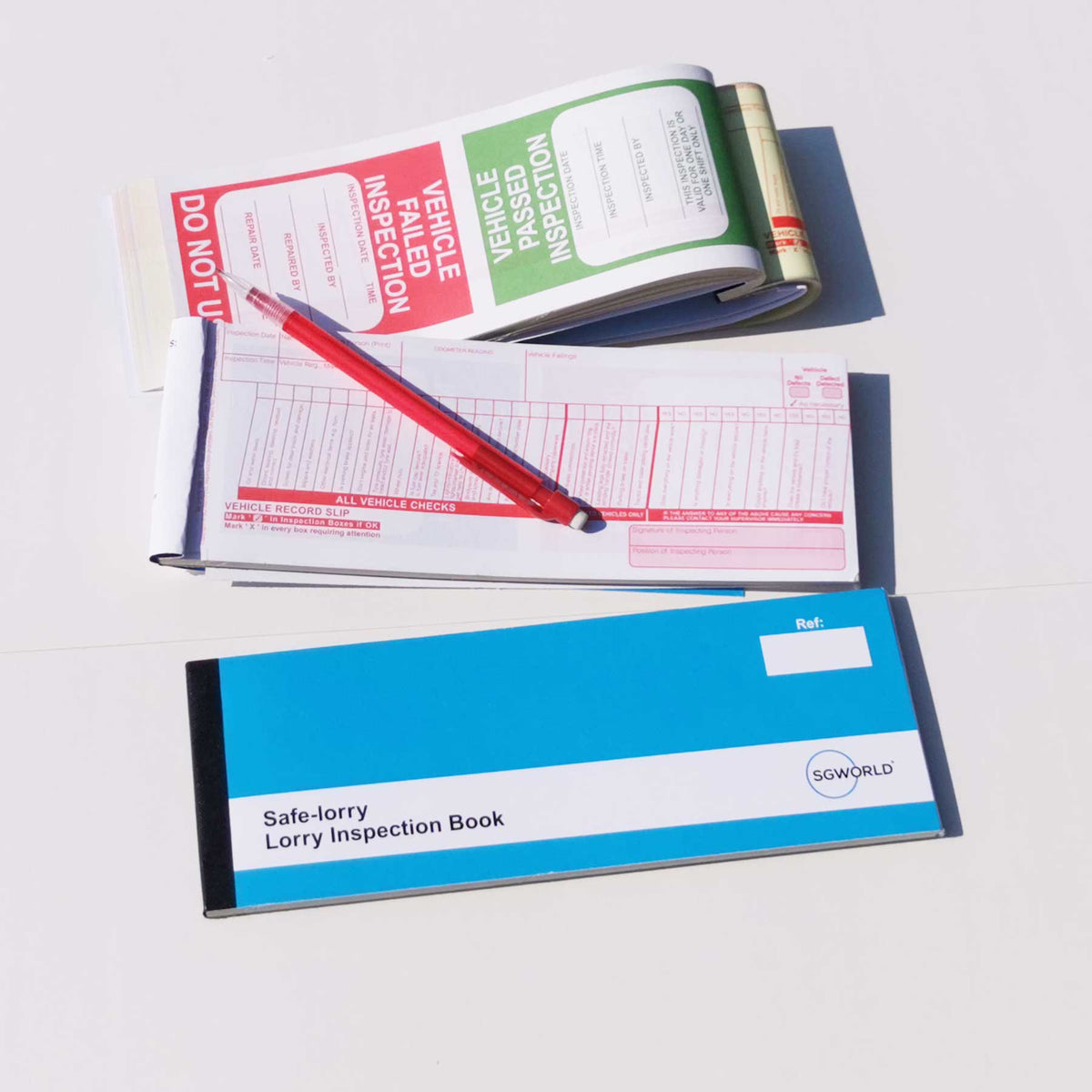 HGV Pre-Use (Daily) Inspection Checklist (Pad of 30) — SG World