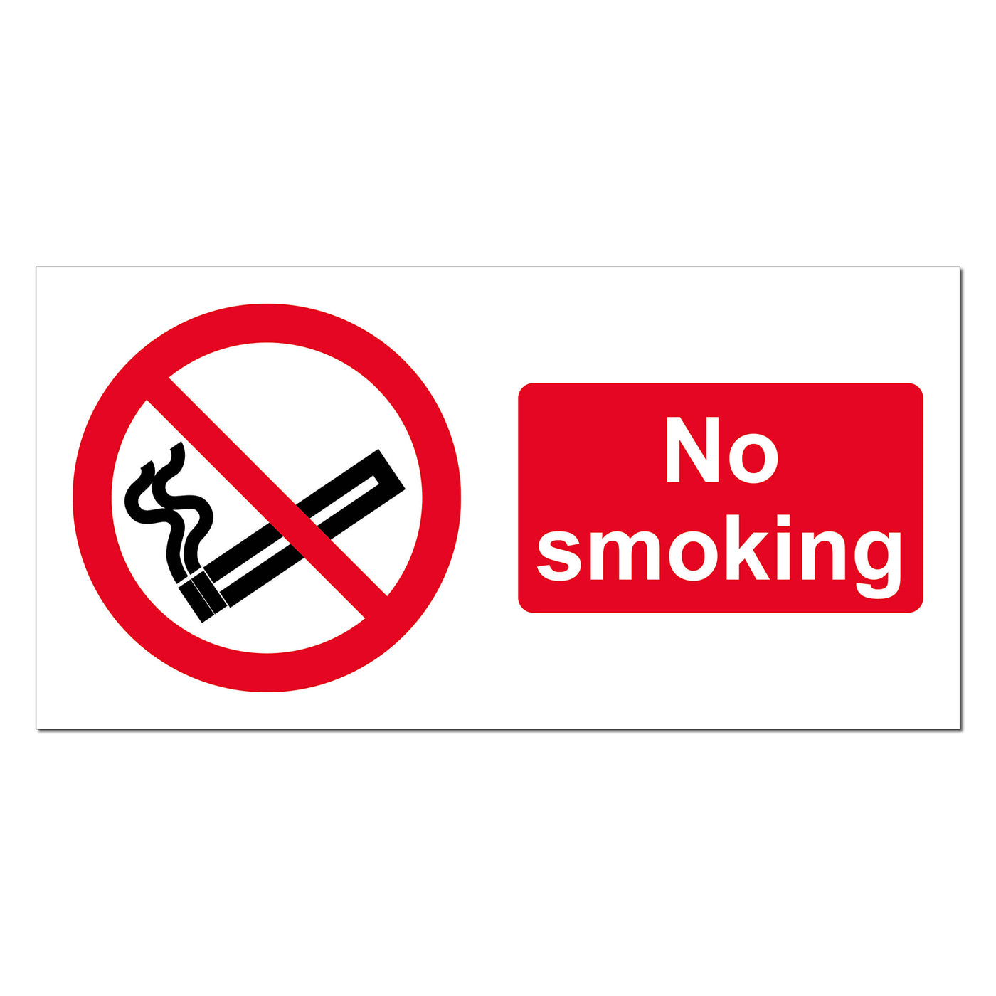 No Smoking Safety Sign | SG World