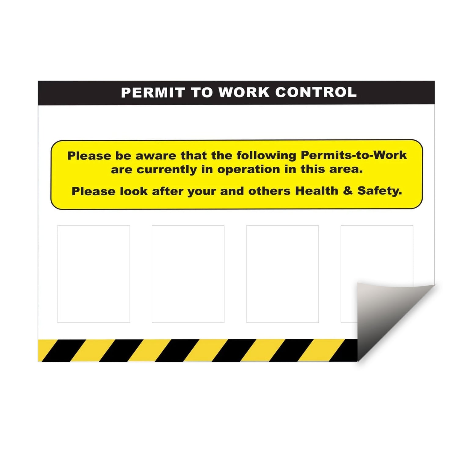 Safety Notice Boards: Ensuring Workplace Safety | SG World