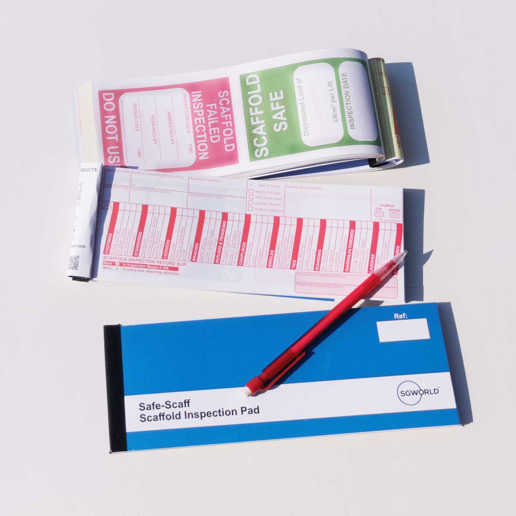 Pre-Use Safety Inspection Checklists — SG World