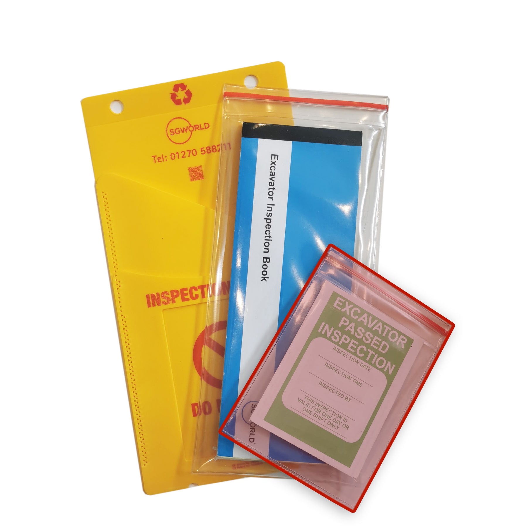 Inspection Status Display Wallet (Packs of 10) | SG World