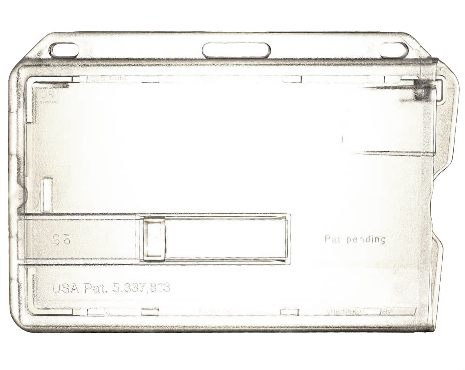 Landscape Closed Card Holder with Extractor Slide (Packs of 10) | SG World